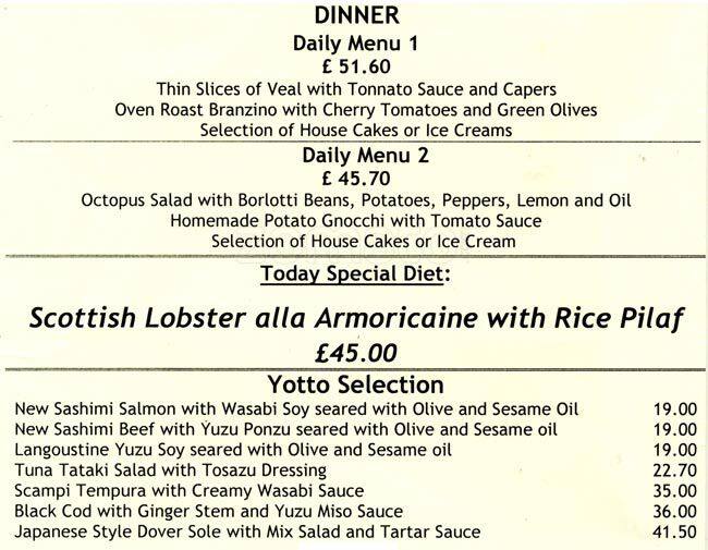 C London a London: Foto del Menu con Prezzi - Zomato UK